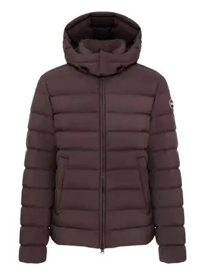 COLMAR Hooded Quilted Jacket - Brown
