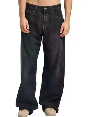 Palm Angels Wide-leg Jeans - Blue