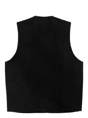 Filson Mackinaw Button-up Wool Gilet - Grey