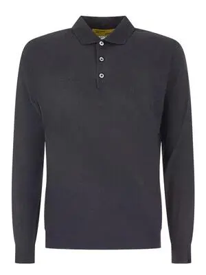 CUSTOMER LOVERS Long-sleeve Polo Shirt