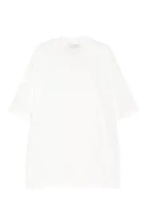 YES LONDON Logo-patch T-shirt - White