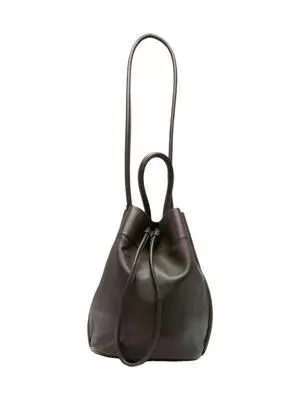 UMA WANG Medium Leather Tote Bag - Brown