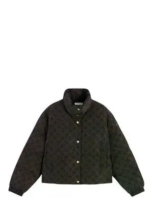 TOMMY HILFIGER Monogram-print Puffer Jacket