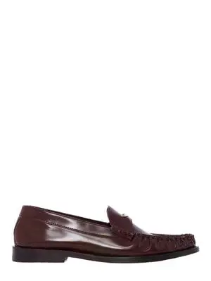 ANINE BING Amoc Loafers - Red