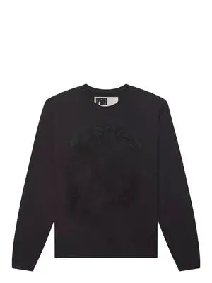 SP5DER Distressed Web V2 Long-sleeved T-shirt - Black