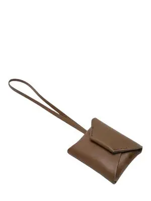 BRUNELLO CUCINELLI Calfskin Envelope Bag Charm