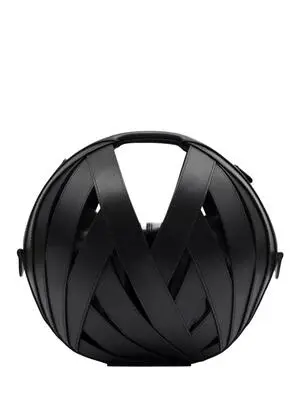 Perrin Le Panier Basket-weave Tote Bag - Black