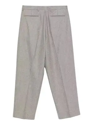 LC23 Pleated Wool Trousers