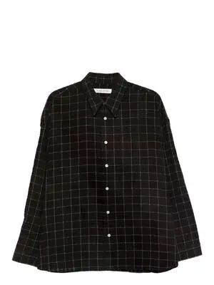 SUNFLOWER Stable Checked Shirt - Brown