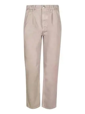 BRUNELLO CUCINELLI Pleated Straight-leg Jeans