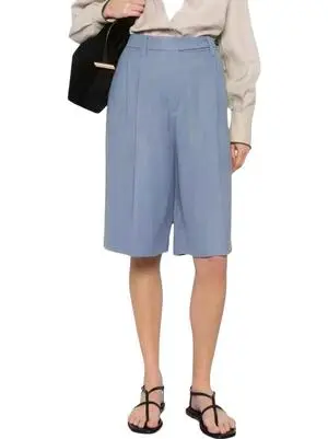 BRUNELLO CUCINELLI Pleated-detail Tailored Shorts