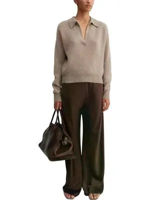 ALMADA LABEL Kaia Polo-collar Sweater