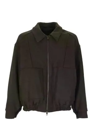 GINOGORI 1968 Zip-up Panelled Jacket - Green