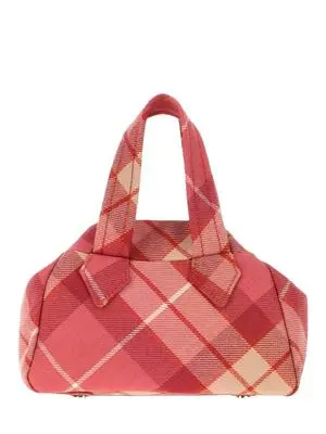 VIVIENNE WESTWOOD Yasmine Checked Tote Bag - Red