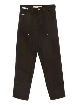 YES LONDON Panelled-design Jeans - Brown