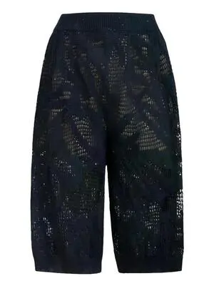 BRUNELLO CUCINELLI Crochet-knit Shorts
