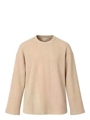 AVIVA JIFEI XUE Waffle-knit T-shirt