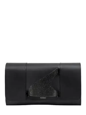 Perrin L'eiffel Strass Glove Clutch Bag - Black