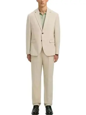 SELECTED Elasticated-waist Trousers - Neutrals