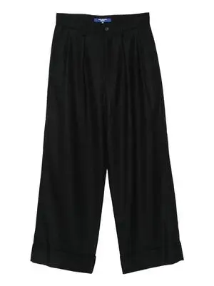 Junya Watanabe Wool Trousers - Black