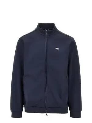 EA7 Logo Zipped Sweatshirt - Blue