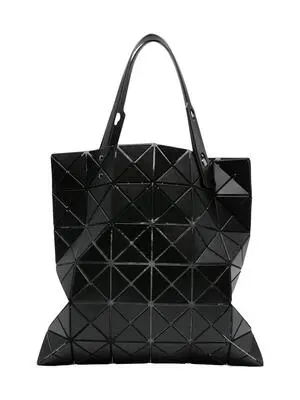 BAOBAO ISSEY MIYAKE Lucent Matte Medium Tote Bag - Black