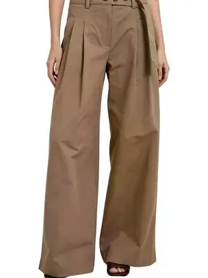 BRUNELLO CUCINELLI Pleated Belted Trousers