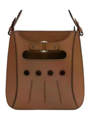 Perrin Cabbie Xbody Grained-leather Crossbody Bag Neutrals