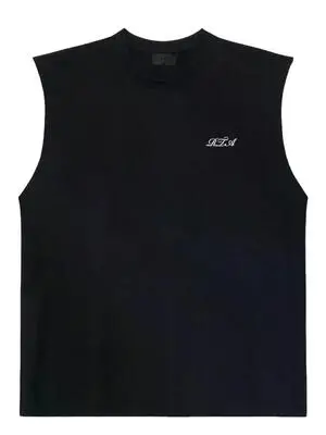 RtA Sylvain Logo-print Tank Top - Black