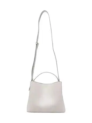 AESTHER EKME Mini Leather Tote Bag Grey