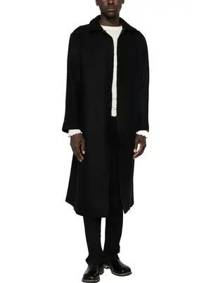 MA+ Button-up Single-breasted Coat