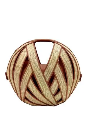 Perrin Le Panier Raffia Tote Bag - Neutrals