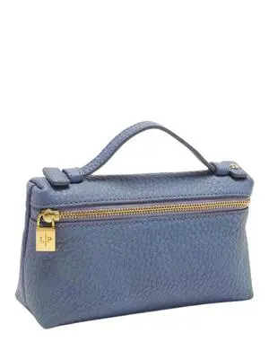 Loro Piana L16 Piccolo Clutch Bag Blue