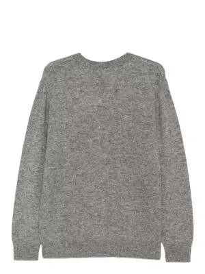 MC2 SAINT BARTH Herrinson V-neck Button-up Cardigan - Grey