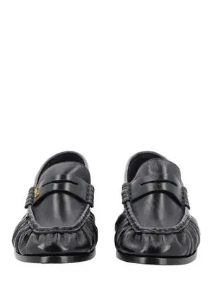 Saint Laurent Mocassino Le Loafer Cassandre - Black