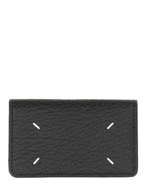 MAISON MARGIELA Portacarte Four Stitches - Black