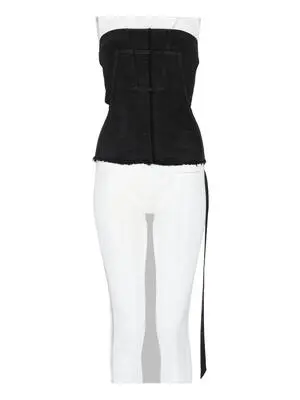 Rick Owens Top Splintered Bustier - Black