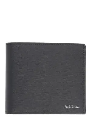 Paul Smith Portafoglio Bi-fold In Pelle - Black