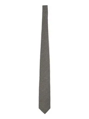 TOM FORD Tom Ford Men Cravatta In Jacquard Di Seta 8 Cm Multicolor