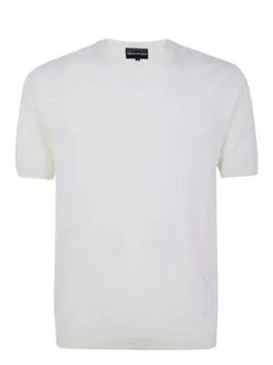Emporio Armani Crewneck Knitted T-shirt - No