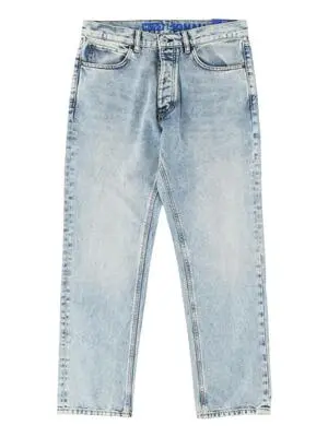 HUGO BOSS Hugo Logo Patch Straight Leg Jeans