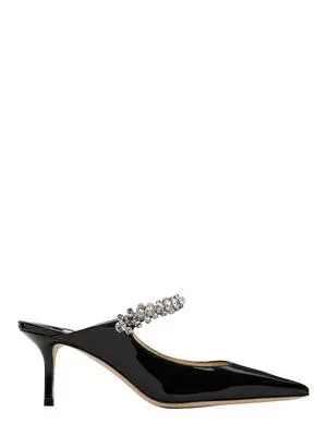 JIMMY CHOO Bing 65 High-heeled Mules - Black