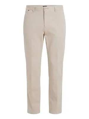 Hugo Boss Modern Slim-fit Trousers - Beige