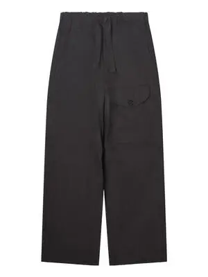Comme Des Garçons Casual Pants With An Elastic Waistband - Brown