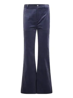 Ralph Lauren Corduroy Flared Trousers - Navy