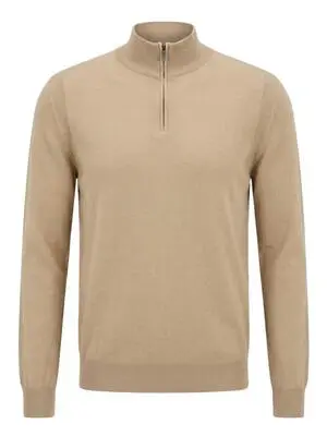 Hugo Boss Long-sleeve Knit Top Light Beige
