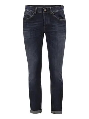 DONDUP George Slim-fit Jeans - Dark Blue
