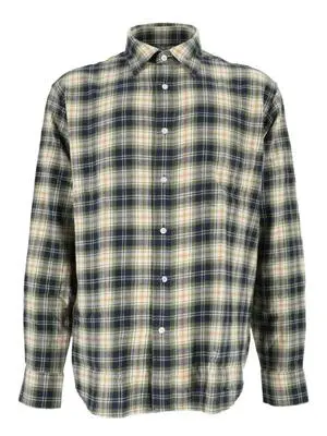 Aspesi Long Sleeve Plaid Shirt - No