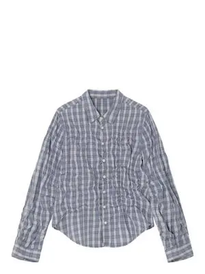 Gimaguas Pleated Shirt - Blue