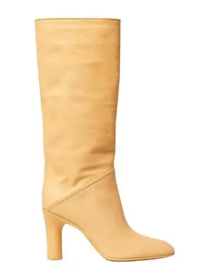 Celine Tube High Boot In Calfskin - Orme